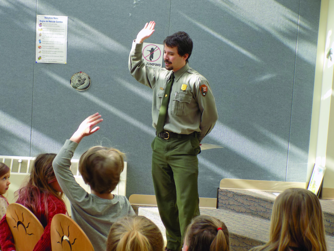 Reading rangers: Pictured Rocks park ranger visits Marquette library ...